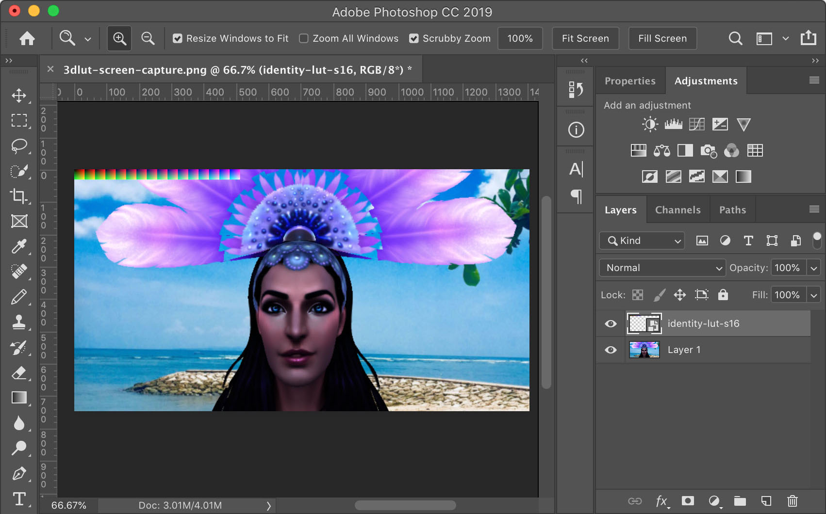 Post Processing 3DLUT